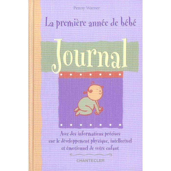 LA PREMIERE ANNEE DE BEBE - JOURNAL - Cdiscount
