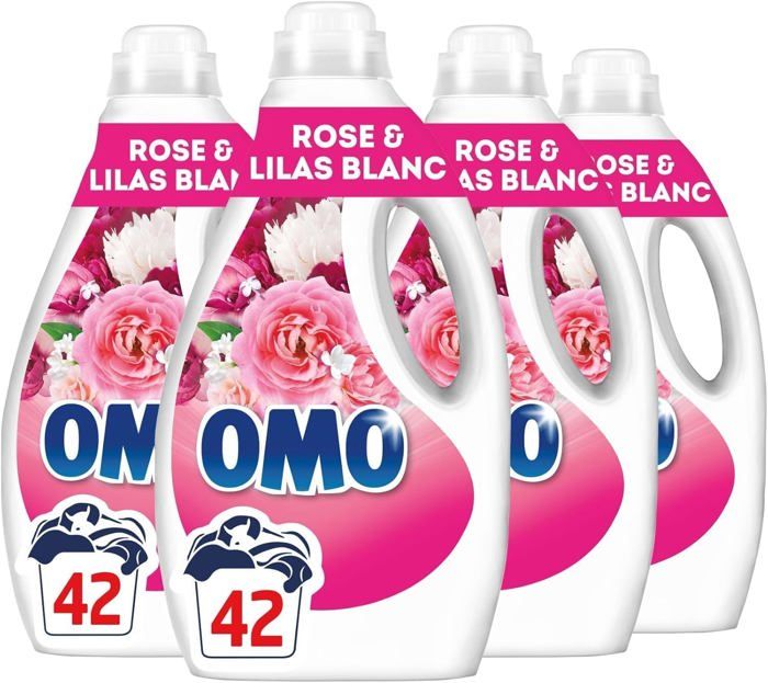 Lessive Liquide Rosir de Plaisir-210 Lavages-Rose et Lilas Blanc ...