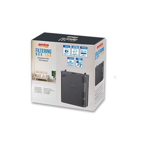 AMTRA Filtering Box 150 – Filtre interne aquarium 50–150 L, pompe 520 L ...