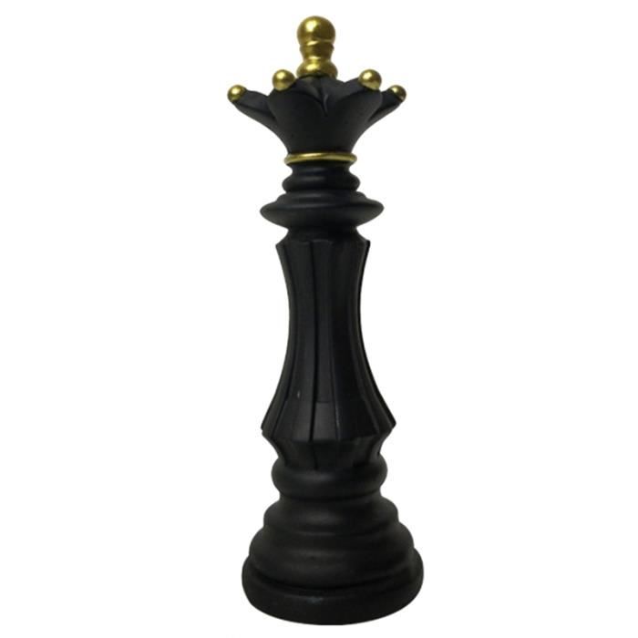 Reine noire - Statue de chevalier roi, Reine, échecs, Sculpture ...