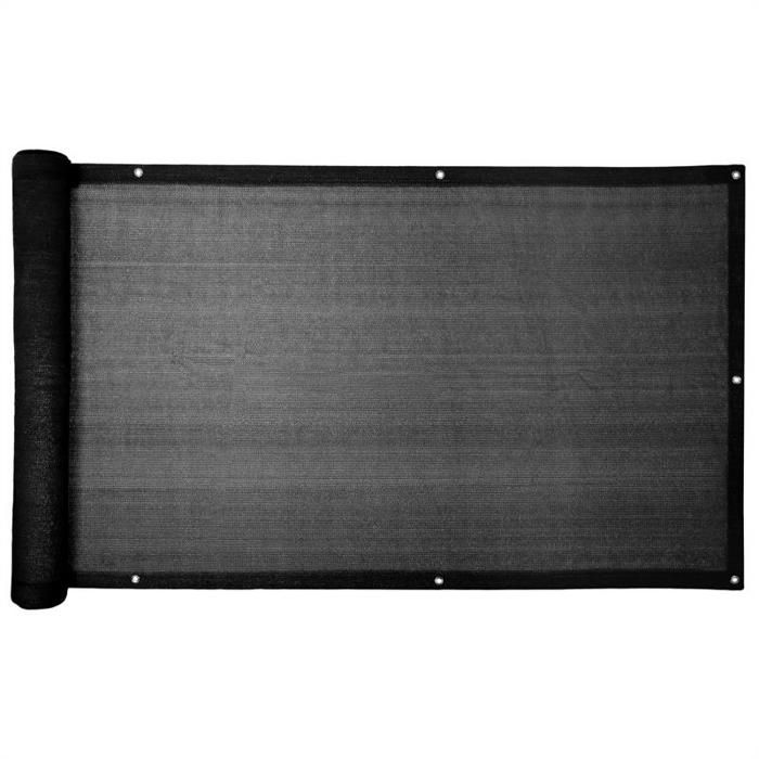 Brise-vue balcon Tissu pour balcon 0,75 x 6 m Protection terasse ...