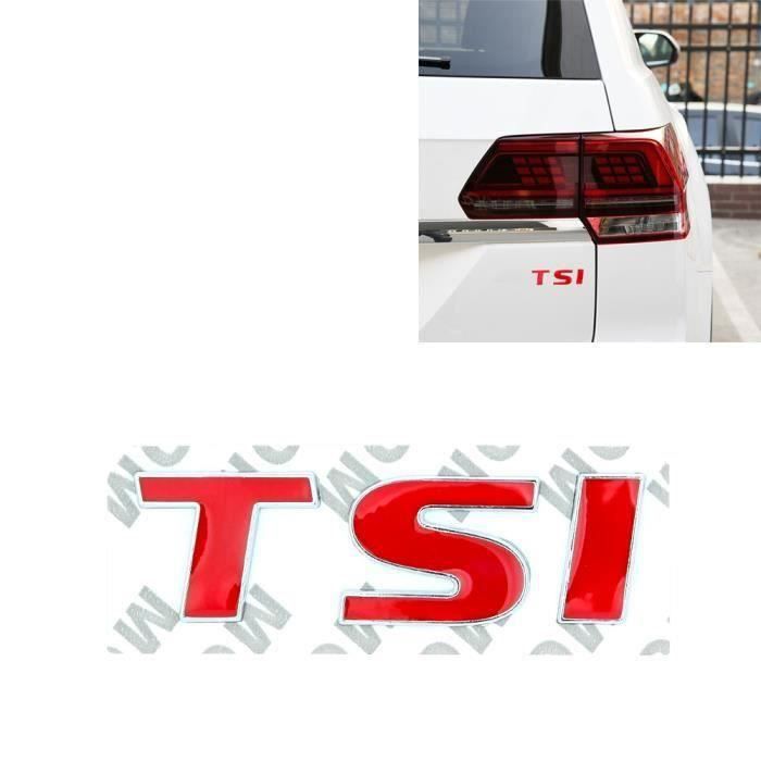 PFW Emblème TSI Logo Sticker Voiture Insigne badge Digital Métal ...