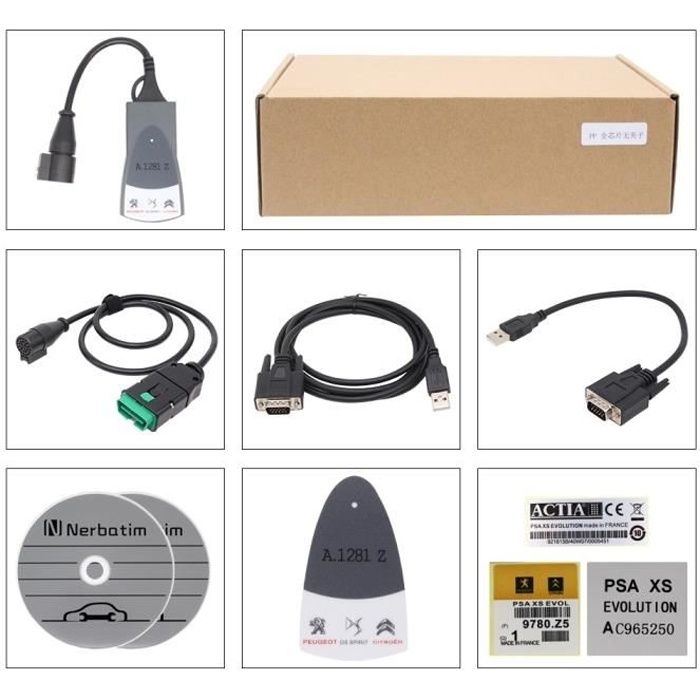 Lexia 3 – PP2000 Diagbox puce complète de diagnostic de voiture, pour ...