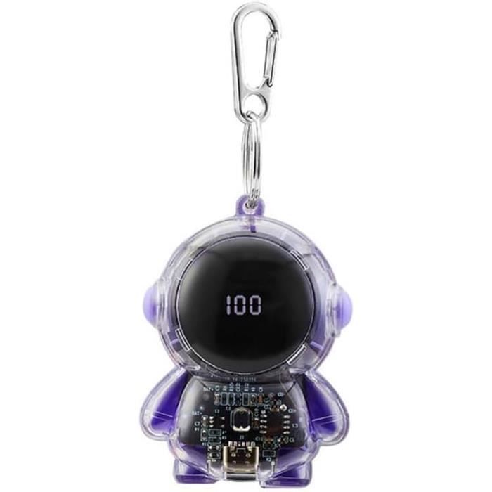 Mini Power Bank Écran Numérique Spaceman Power Emergency Pod Étanche ...