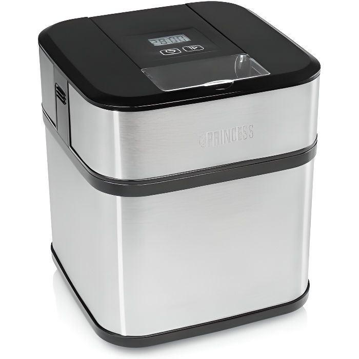 Sorbetière - PRINCESS - Machine à glace - 1.5 litres - 12W - Corps en ...