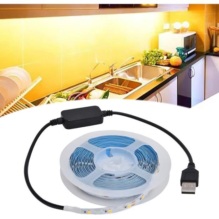 Bande Lumineuse À Détecteur De Led, 5V Usb Led Sensor Light Strip Bande ...