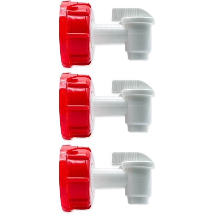 Lot de 3 robinets pour bidons de 10 - 20 - 25 - 30 et réservoirs et ...