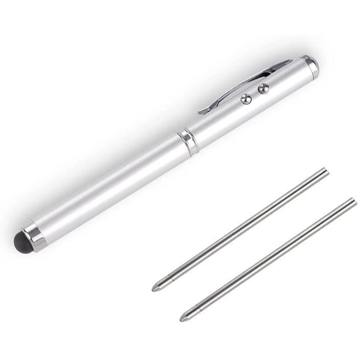 AIYIBEN Stylo multifonction en métal, stylet pour écran tactile, lampe ...