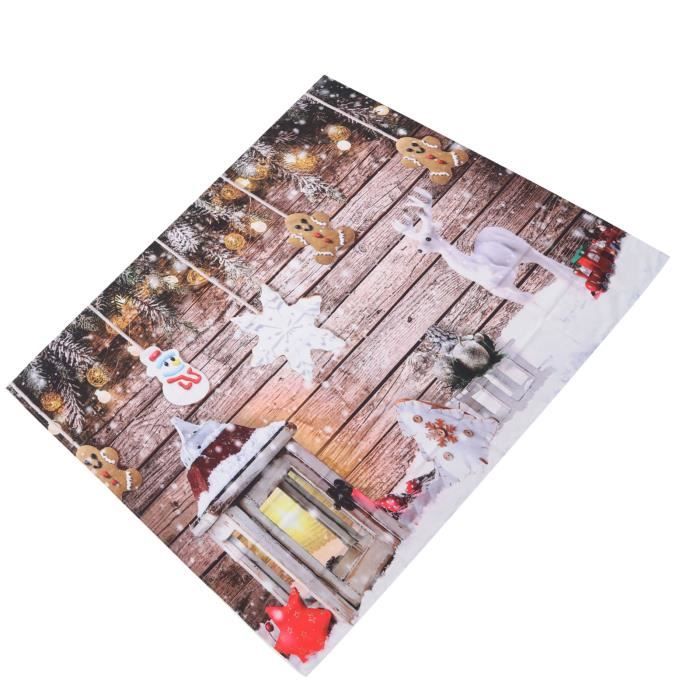 (Modèle 23) Papier Peint De Noël Facile à Ranger Coloré Résistant ...