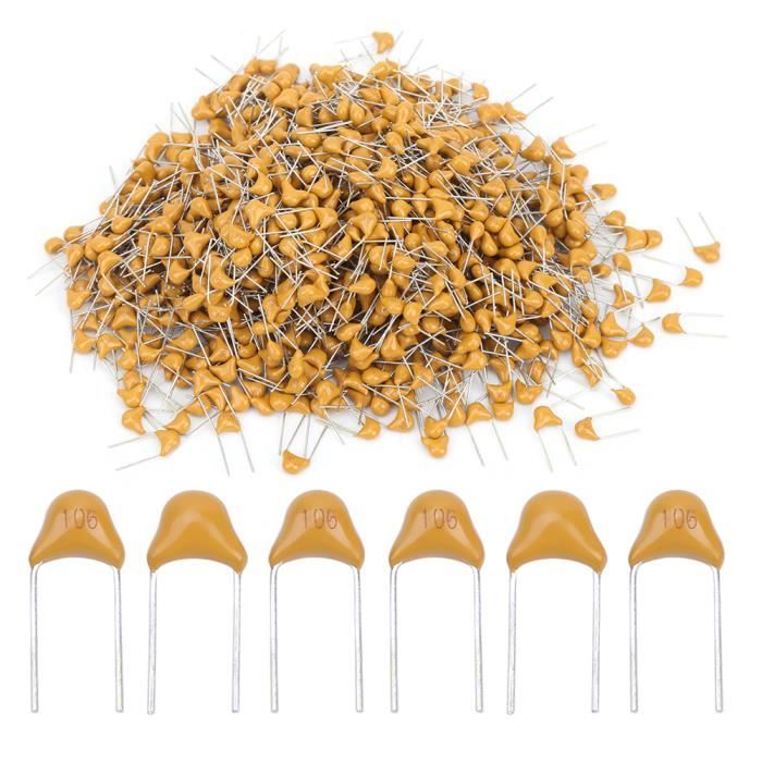 ZJCHAO Condensateur en céramique Condensateur monolithique 10UF ...