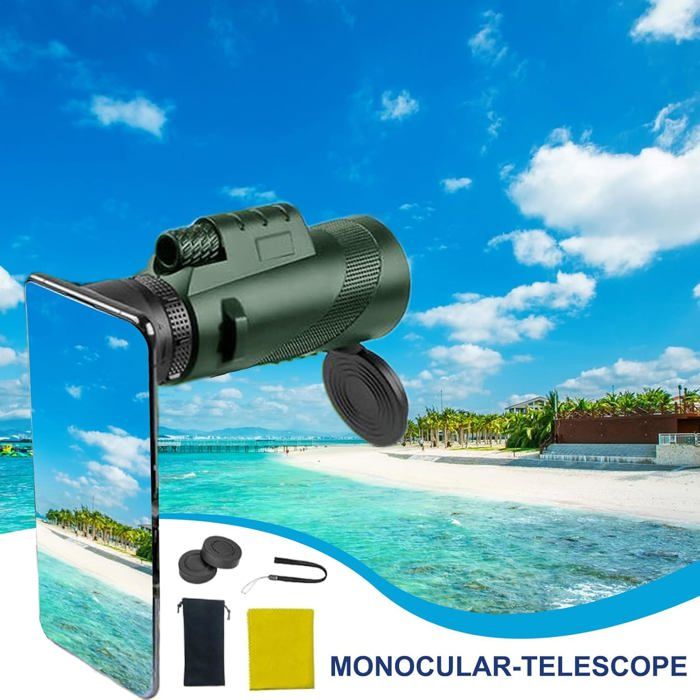 Télescope astronomique pour adultes | Télescope compact HD, champ de ...