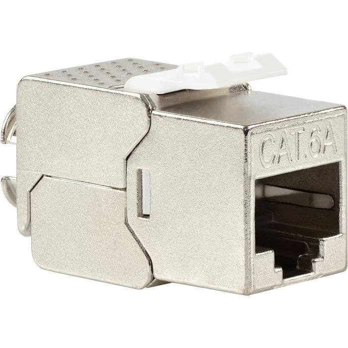 Lot De 3 Modules Keystone Rj45 Cat6A,Prise Jack Pour Panneau De ...