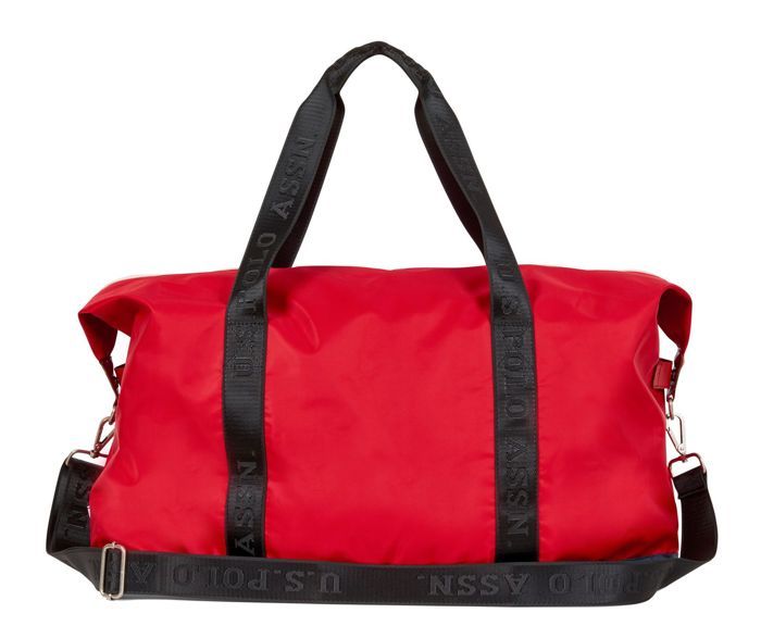 U.S. Pol o ASSN. Sac de voyage rouge pour homme - New Bump Weekender ...
