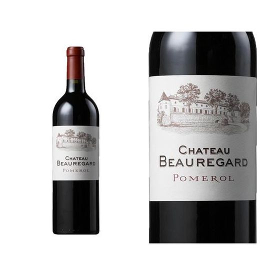 Château Beauregard 2017 Pomerol - Vin Rouge de Bordeaux - La cave Cdiscount