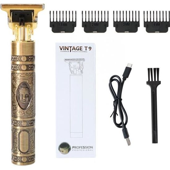 TONDEUSE CHEVEUX Tondeuse électrique professionnelle pour hommes Rechargeable par USB nouvelle ...