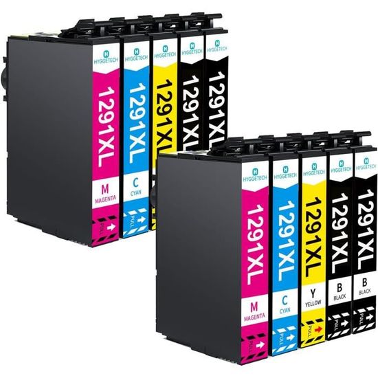 Cartouches D'Encre Compatibles Avec Epson T1291 T1292 T1293 T1294 ...