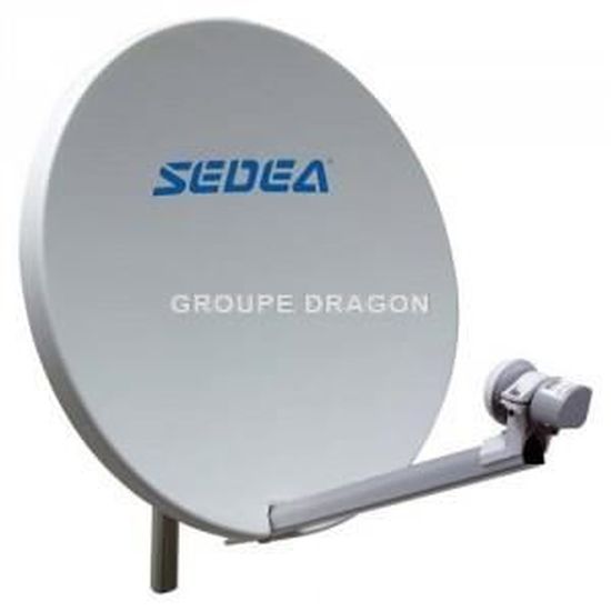 Parabole Composite 60 cm - SEDEA - LNB Inclus - Réception Terrestre et ...