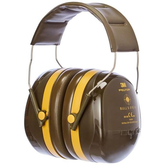 Casque à réduction de bruit Peltor Bull'S Eye III, modèle H540A-441-Gn ...