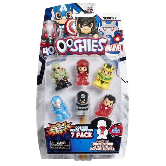 MARVEL Ooshies Pack De 7 - Mix 4 - Cdiscount Jeux - Jouets