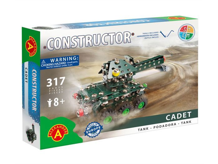 Alexander Toys - Constructor Cadet - Tank - Cdiscount Jeux - Jouets