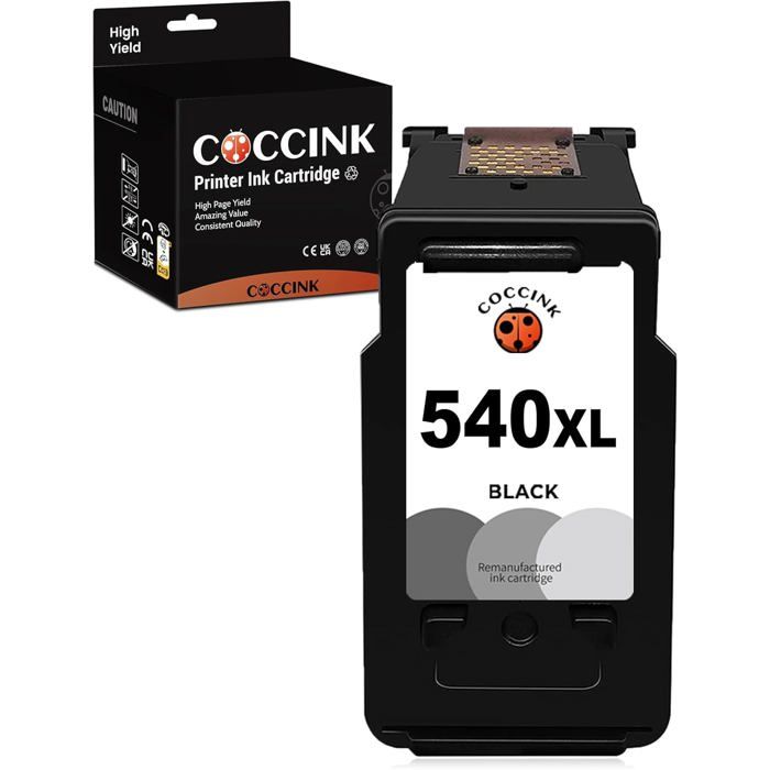 TRAHOO-PG-540XL Cartouches d'encre Remplacement pour Canon 540 XL Pixma ...
