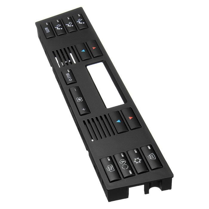 Panneau de Bouton-Poussoir de contrôle de la température du Chauffage d ...