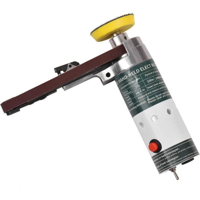 Ponceuse À Bande Électrique Mini Ponceuse À Bande Meuleuse Électrique ...