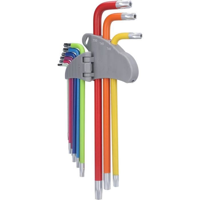 Jeu De Clés Allen, Inox, Portable Jeu De Clés Allen Étoile Pour Écrous ...