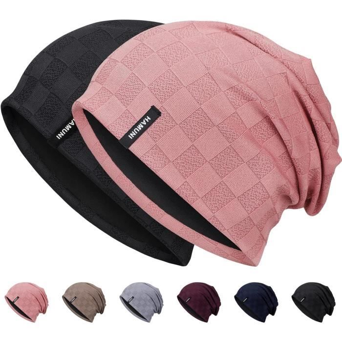 Bonnet Souple Pour Homme Et Femme, Fin Et Léger, En Tricot Jacquard ...