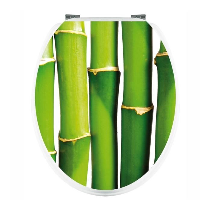 Stickers WC Bambou Ref: WC060 34x42 cm - Cdiscount Maison