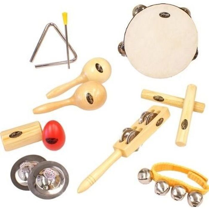 STAGG Set de Petites Percussions pour Enfants - Cdiscount Instruments ...