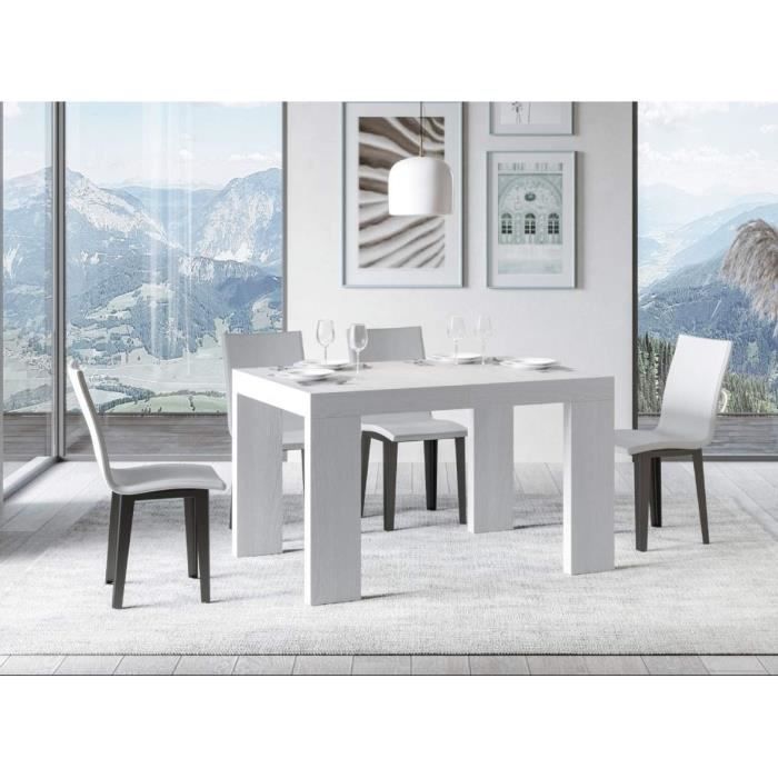 Table rectangulaire extensible 4 à 10 personnes L 130 à 234 cm bois ...