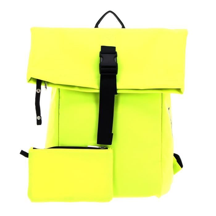 BREE Punch 93 Backpack M Neon Lime [222661] - sac à dos sac a dos jaune ...