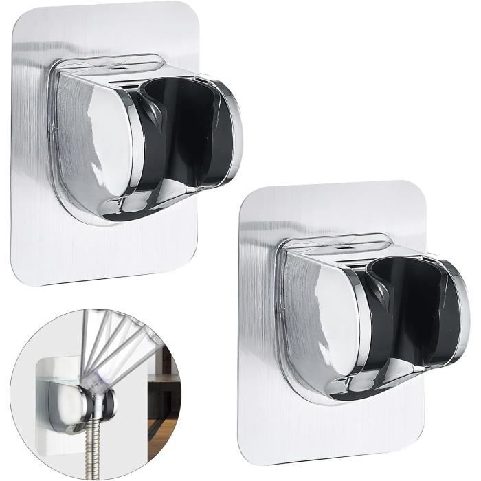 Support De Douche, Support Douche Sans Percage Colle- Support Pommeau ...