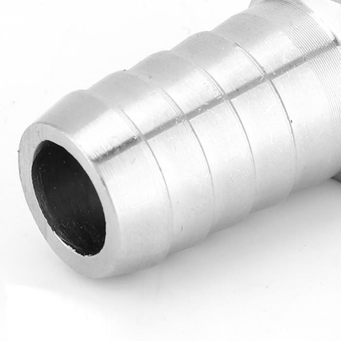 JIE Connecteur Cannelé Connecteur Bspp 1/4 Barbelé En Acier Inoxydable, Raccord De Tuyau À ...