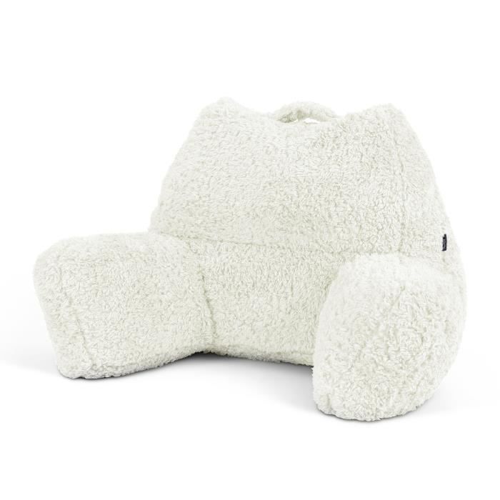 Coussin de Lecture en Sherpa - icon - Coussin Soutien - Crème ... Coussin de Lecture en Sherpa - icon - Coussin Soutien - Crème ...