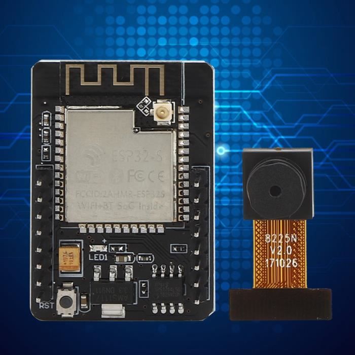 Keenso Pour le module ESP32-CAM Pour le module sans fil ESP32-CAM ...
