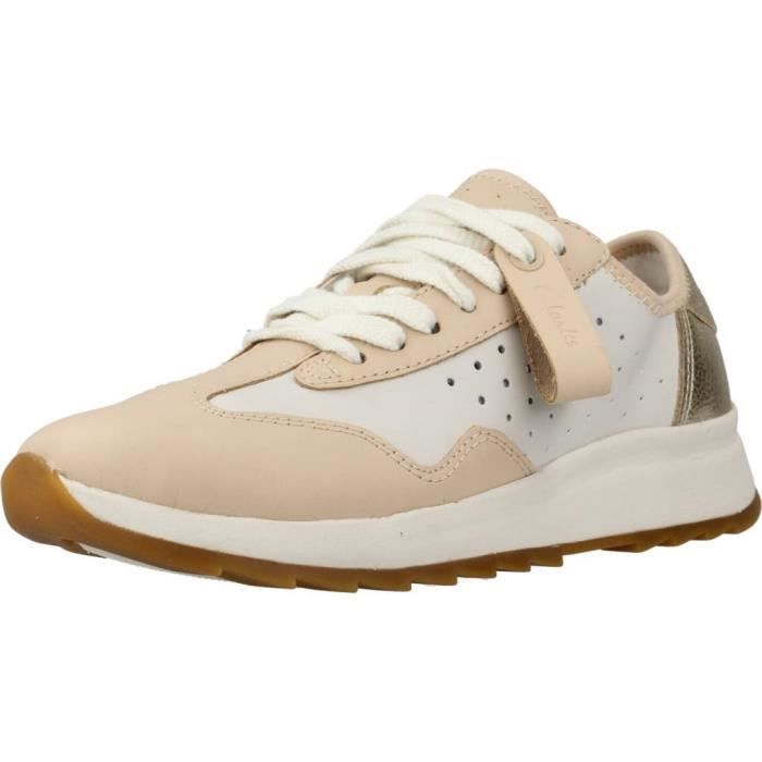 Basket Clarks 137045 Beige 36 Beige - Cdiscount Chaussures