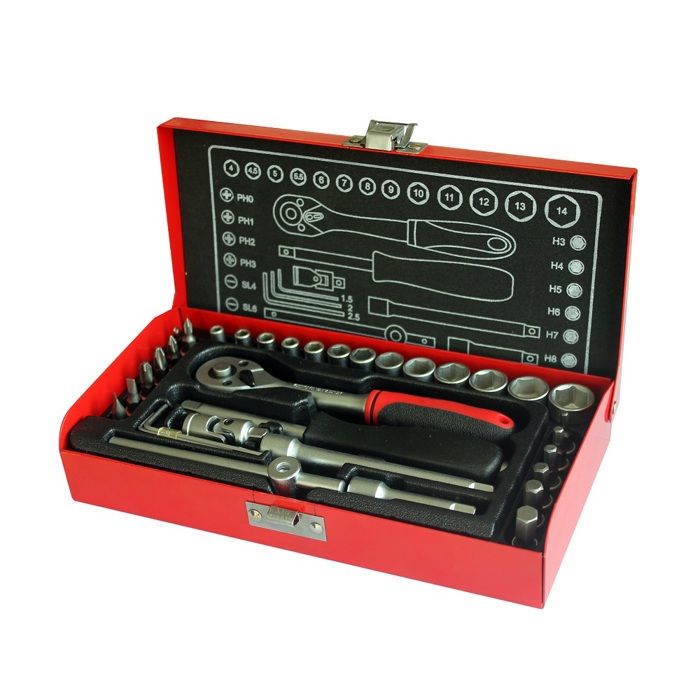 Coffret outillage 1/4 de 34 pièces - OTOKIT - Cdiscount Auto