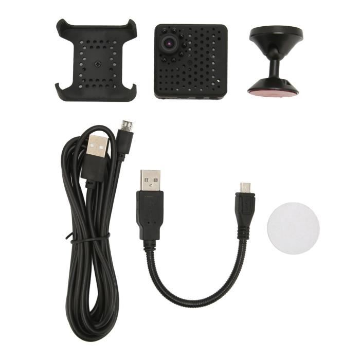 Mini caméra corporelle fil HD 1080P avec détection de mouvement et WiFi ...