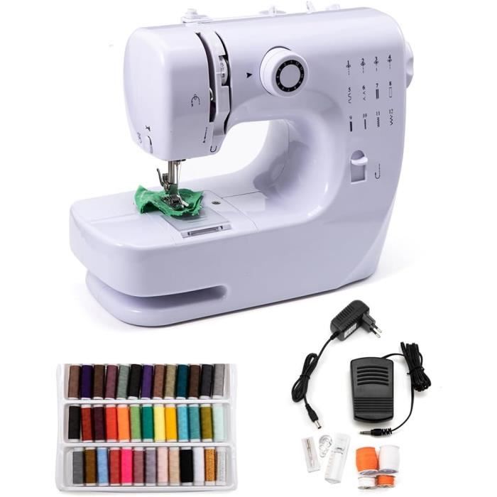 Ehskzjh Machine À Coudre Électrique Portable Pour Débutants, Mini ...