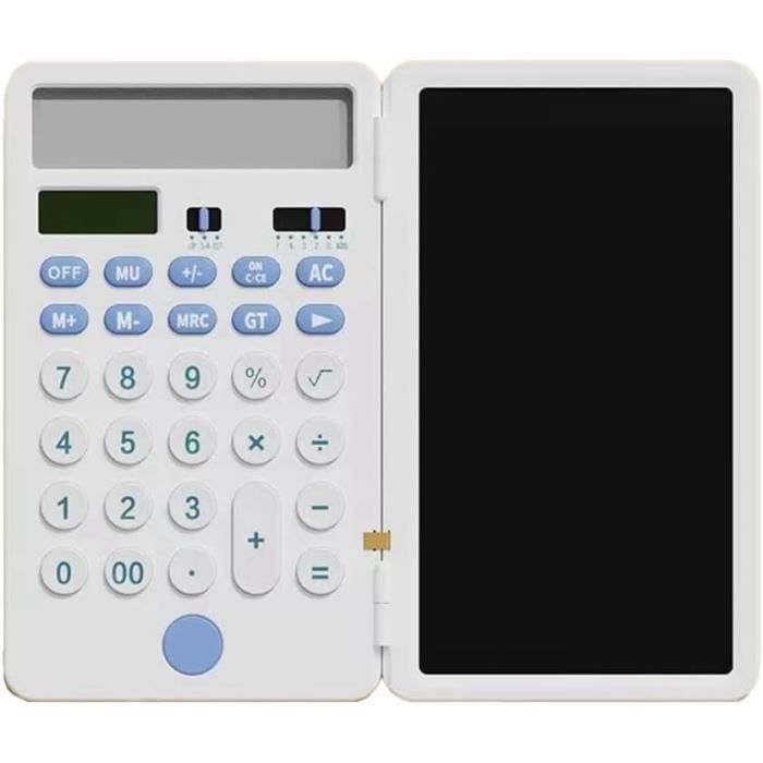 Calculatrice Portable, avec Tablette D'éCriture, Affichage à 12 ...