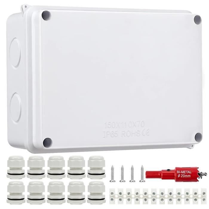 Boite De Derivation, Boite Derivation Etanche Exterieur Ip65 ...