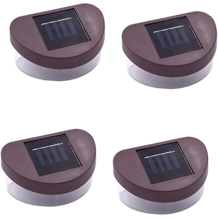 4 Pièces Lampes À Énergie Solaire Lampe Solaire Extérieure Lumière ...