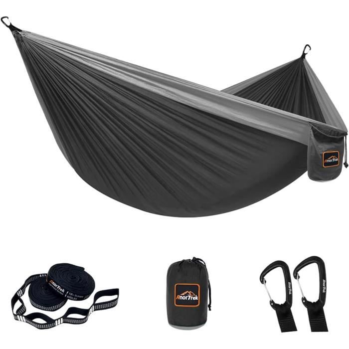 Camping Hammock, Hamac Parachute Double Ou Simple Avec Deux Sangles D ...
