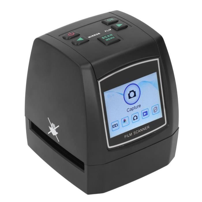 Zerone Scanners de visionneuse de diapositives Scanner de film 2,4 ...