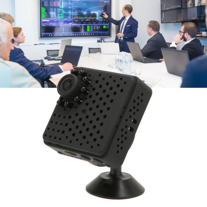 Mini caméra corporelle fil HD 1080P avec détection de mouvement et WiFi ...
