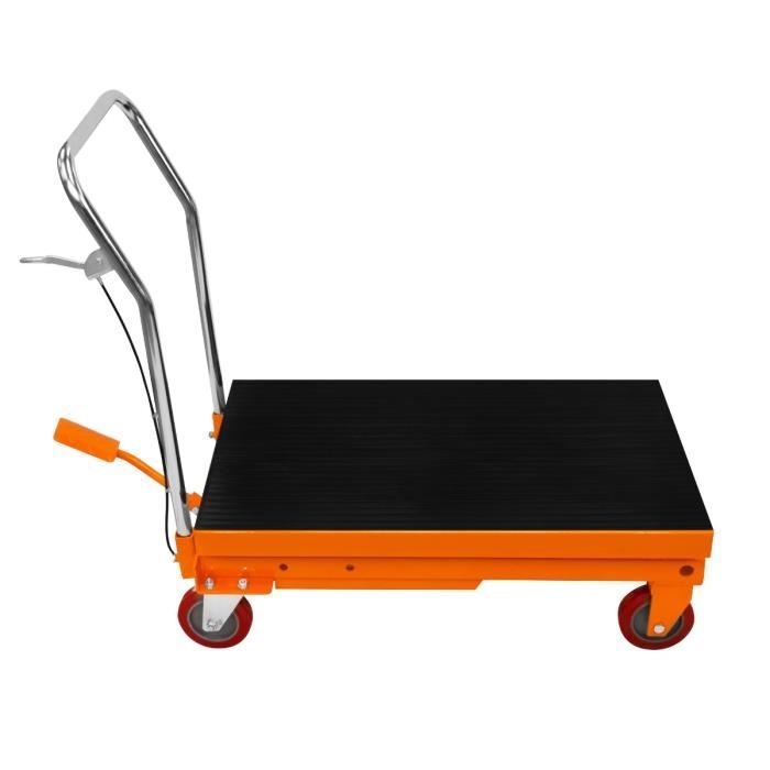 Table élévatrice Chariot de Manutention Elévateur Jusqu'à 500KG Hauteur ...