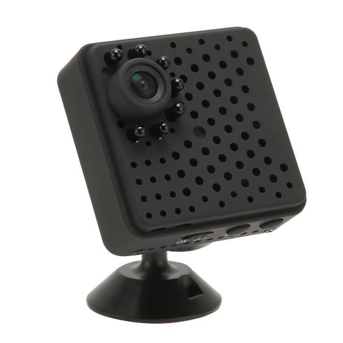 Mini caméra corporelle fil HD 1080P avec détection de mouvement et WiFi ...