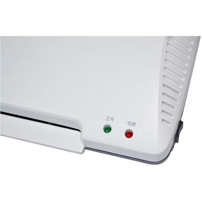 Laminateur, Plastifieuse Thermique A4 pour Documents, Photos Et Cartes ...